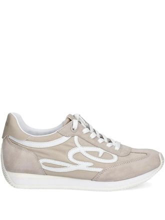 Guess Co Sneakers mit Logo-Print - Nude