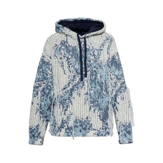 Laneus Hoodie Over in Jacquard - - Sweatshirts & Hoodies - Herren - Mehrfarbig - L