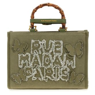 Rue Madam Schmetterling Mini Tote Shopper Tasche - - Bags - Damen - Gr&uuml;n - ONE SIZE