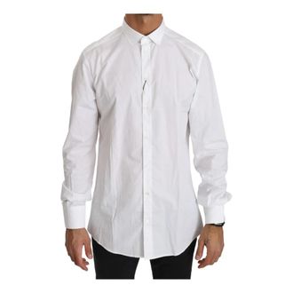 Dolce & Gabbana Casual Shirts - - Shirts - Herren - Wei&szlig; - XS