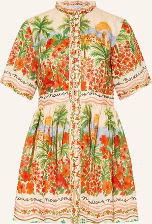 Mrs & Hugs Mrs & Hugs Leinenkleid Riviera rot