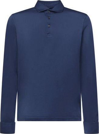 Fedeli Homme, Tops, Bleu, Taille: L Polo en coton
