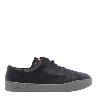 Camper Schwarze Touring Sneakers Runde Spitze Schn&uuml;rung - - Shoes - Herren - Schwarzk - 46 EU