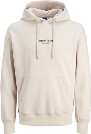 Jack & Jones Jorvesterbro Noos Sweat &Agrave; Capuche Homme Sweatshirt &agrave; capuche, Beige, XXL