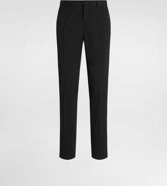 Dolce & Gabbana Sartoriale Hose Aus Stretch-twill - Mann Hosen Und Shorts Schwarz 60