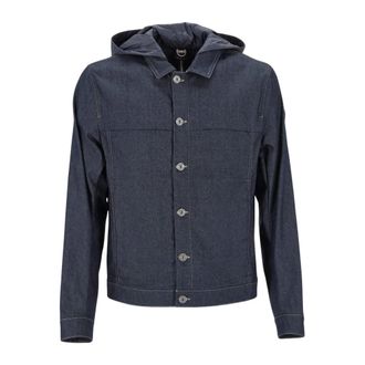 Colmar Homme, Vestes, Bleu, Taille: XL Veste en jean &agrave; capuche amovible