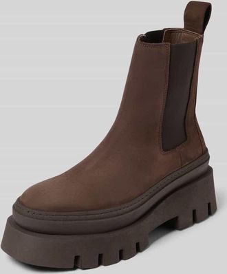 Copenhagen Stiefel aus echtem Leder mit Logo-Detail