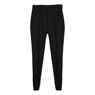 Incotex Gefaltete Anzughose - - Trousers - Herren - Schwarzk - XL