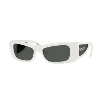 Versace Stilvolle Sonnenbrille in Schwarzton - - Accessories - Damen - Wei&szlig; - 54 MM