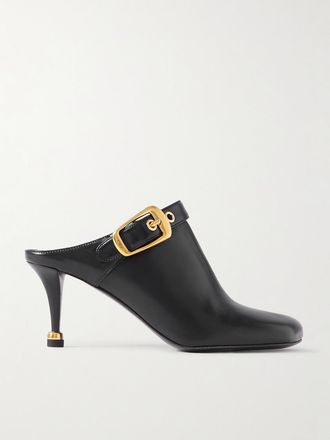 Chloé Mules En Cuir À Boucles Andrea - Noir