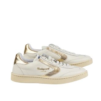 Valsport Wei&szlig;gold laminierte stilvolle Sneakers - - Shoes - Damen - Mehrfarbig - 38 EU