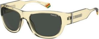 Polaroid unisex, Accessoires, Jaune, Taille: 55 MM 6197/S/Mc 40G(M9) Lunettes de soleil