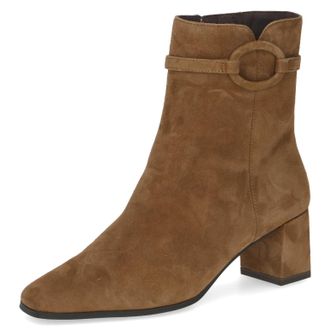 Caprice Caprice Damen Stiefeletten aus Leder Elegant, Braun (Brown Suede), 37 EU