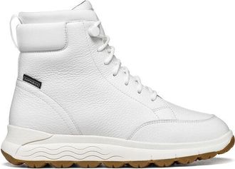 Geox Schn&uuml;rschuhe D Spherica 4X4 B Abx D6626B 4611 C1000 Wei&szlig;