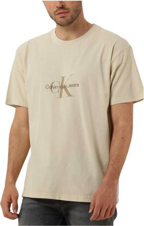 Calvin Klein Herren, Oberteile, Beige, XLGr&ouml;&szlig;e
