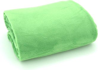 Heimtexland große super weiche Kuscheldecke XL HxB 150x200 cm in hellgrün Microfaser Flanelldecke kuschelig warm - leicht - fusselfrei Decke in TOP QUALITÄT Typ17