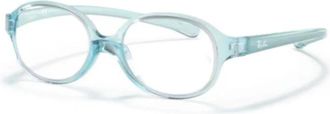 Ray-Ban unisex, Accessoires, Bleu, Taille: 39 MM Oval Frame