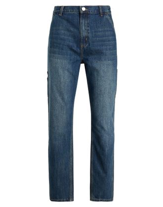 8 by YOOX ORGANIC COTTON LOOSE FIT DENIM