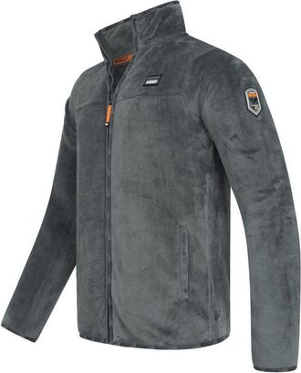 Geographical Norway Fleecejacke Herren Teddy Fleece Jacke Warm Herbst Fr&uuml;hling &Uuml;bergangs Jacke