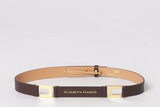 Elisabetta Franchi Ceinture ELISABETTA FRANCHI Femme couleur Cacao