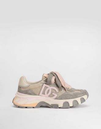 Dolce & Gabbana Dg Country Road Fabric Sneakers - Frau Sneakers Mehrfarbig 40