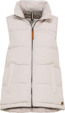 Camel Active Damen Steppweste aus recyceltem Polyester Creme, womenswear-44