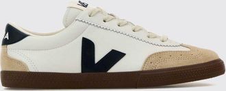 Veja Baskets Volley en cuir O. T. durable avec logo V contrastant