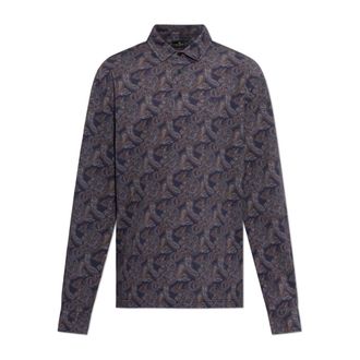 Etro Homme, Tops, Bleu, Taille: L Polo Chemises