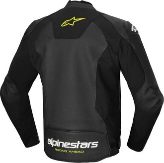 Alpinestars Motorradjacke Faster V3 Airflow perforierte Motorrad Leder-/Textiljacke perforiert