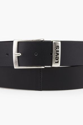 Levi's Ashland G&uuml;rtel (Big & Tall) - Herren - Schwarz / Schwarz