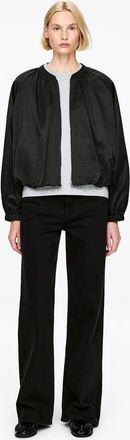 Arket Leichte Ballonjacke -Schwarz