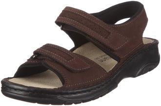 Berkemann Fabian, Herren Offene Sandalen mit Keilabsatz, Braun (mokka 437), 46.5 EU (11.5 Herren UK)