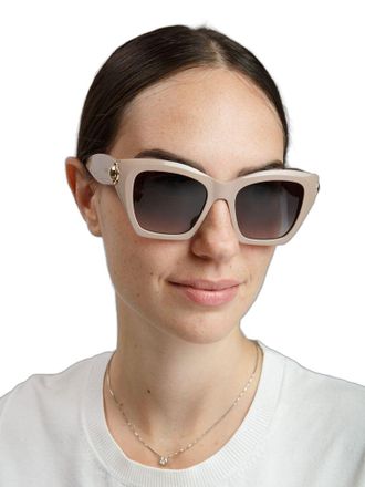 Furla Womens Sunglasses Glossy Beige Acetate