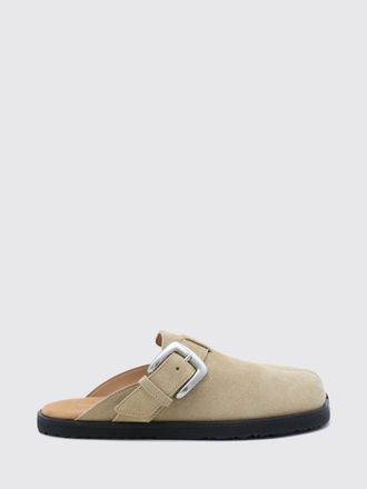 Maison Margiela Tabi Wildleder-Mules mit charakteristischer geteilter Zehenpartie