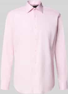 HUGO BOSS Regular Fit Businesshemd mit Kentkragen