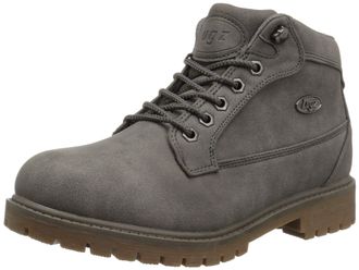 Lugz Damen Mantle Mid Classic Chukka Boot Mode-Stiefel, Charcoal Gum, 38.5 EU