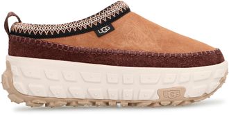 UGG Womens Venture Daze Sheepskin Clog Brown And Suede; Eva Sole Slippers Flat Shoes