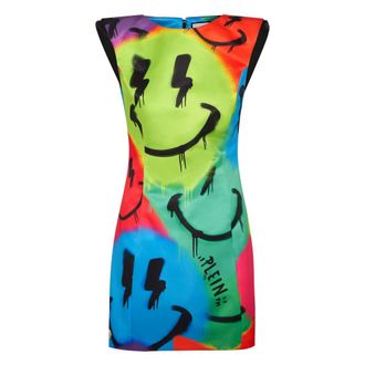 Philipp Plein Kurzes Kleid Smile - - Dresses - Damen - Mehrfarbig - XS