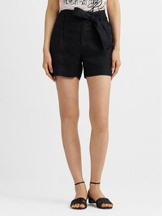 Lauren Ralph Lauren Stoffshorts 200862092001 Schwarz Regular Fit