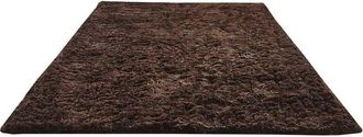 HOME MAISON Homemaison - Tapis - - Effet Fourrure Marron chocolat 170x230 cm