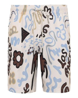OAS Schnelltrocknende Badeshorts mit grafischem Print in