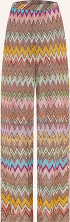Missoni Strickhose Mit Glitzergarn braun