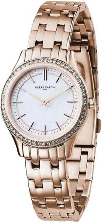 Pierre Cardin Femme, Accessoires, Jaune, Taille: ONE Size Montre habill&eacute;e en acier inoxydable