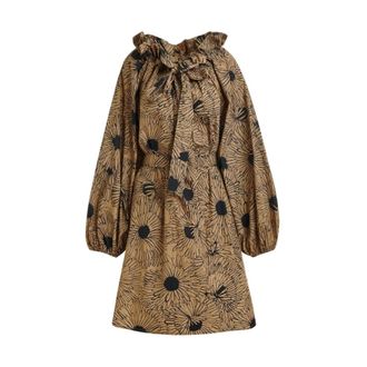 Essentiel Femme, Robes, Brun, Taille: 38 FR Jurk Over The Knee Dress