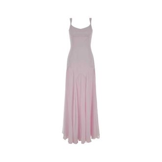 Alexander McQueen Satin Abendkleid - - Dresses - Damen - Lila - M