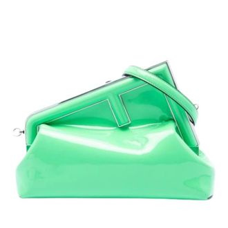Fendi Pre-owned First Clutch - - Pre-owned - Damen - Gr&uuml;n - ONE SIZE