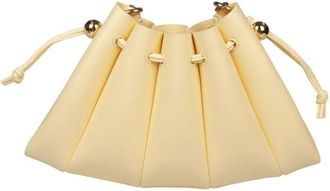 Themoir&egrave; Hobo Bags - Calipso Vegan Leather Bag, Yellow - Gr. unisize - in Beige - f&uuml;r Damen