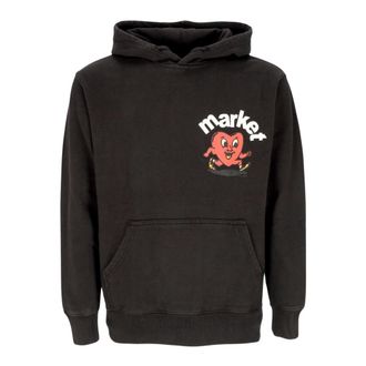 Market V-day Fragile Hoodie - - Sweatshirts & Hoodies - Herren - Schwarzk - M