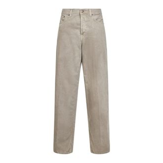 Haikure Femme, Jeans, Brun, Taille: W24 Jeans Larges en Coton et Lin