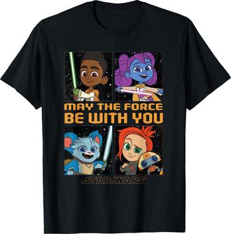 Star Wars Young Jedi Adventure Among the Stars T-Shirt